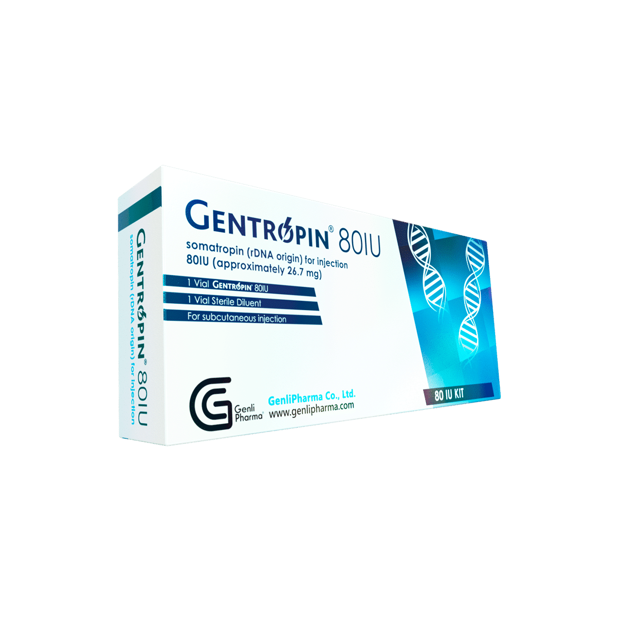 GENTROPIN HORMONA DE CRECIMIENTO 80 UI – Sport Supplements Mexico