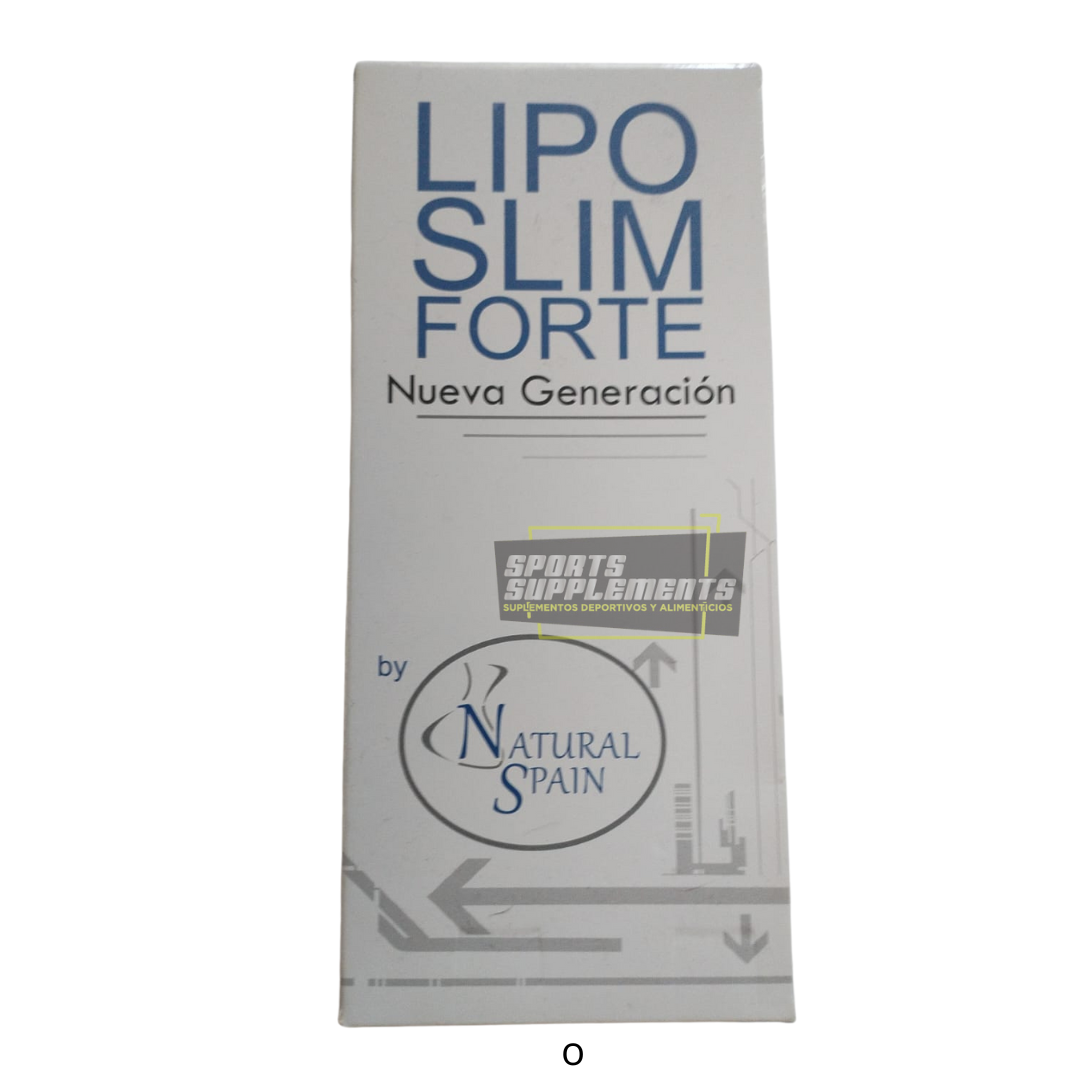 LIPO SLIM FORTE NATURAL SPAIN 5 VIALES 10 ML C/U – Sport Supplements Mexico