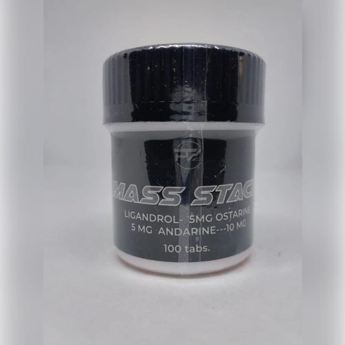 MASS STACK 20MG 100 TABLETAS- LIGANDROL, OSTARINE, Y ANDARINE POTENZA – Sport Supplements Mexico